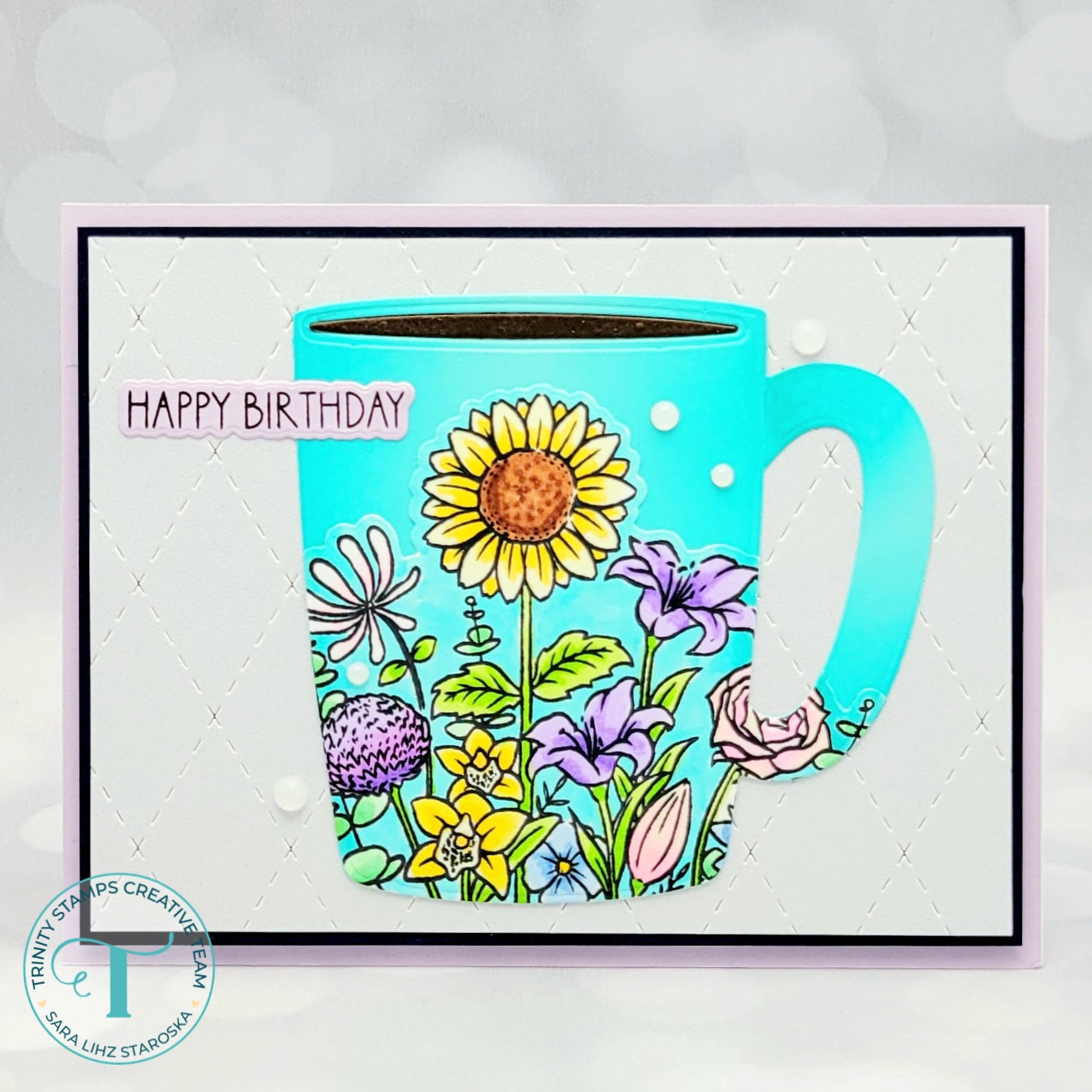 Wildflower Garden 4x4 Stamp Set– Trinity Stamps