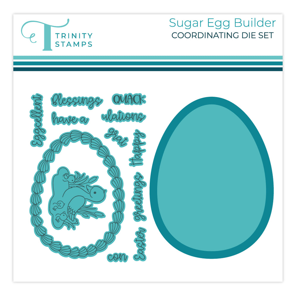 Sugar Egg Builder Coordinating Die Set– Trinity Stamps