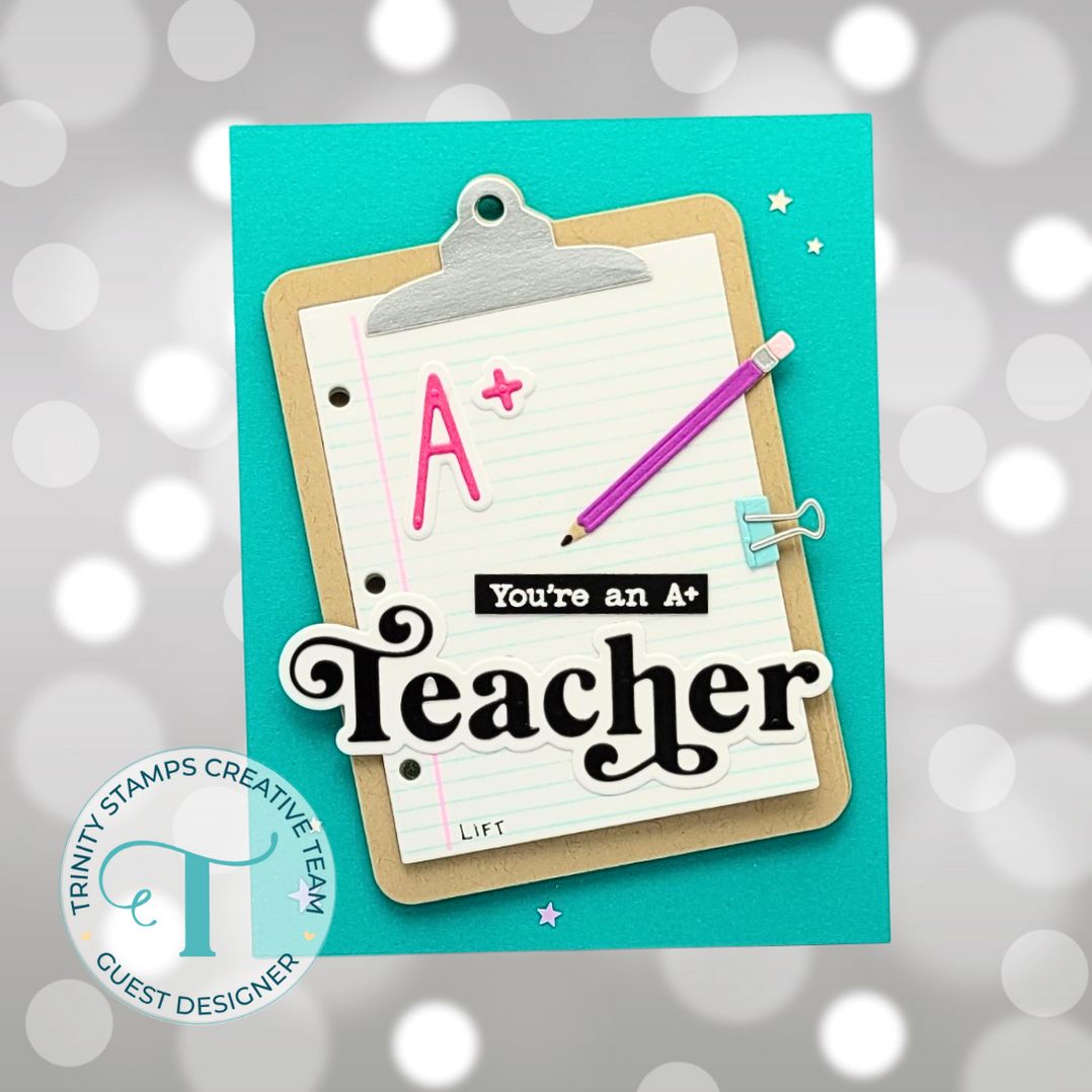 Mini Notebook Paper 4x4 Stamp Set– Trinity Stamps