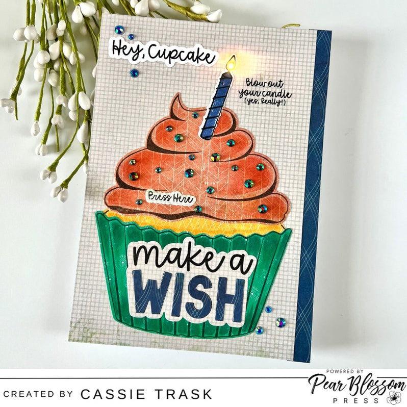 Pearblossom Press Candle Light *The LED light you can blow out ...