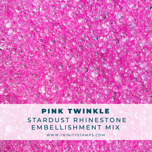 Pink Twinkle Stardust Rhinestones– Trinity Stamps