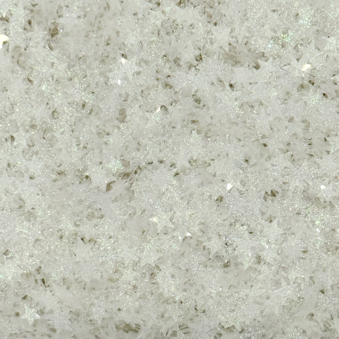 White Sparkle Stars Confetti Embellishments– Trinity Stamps