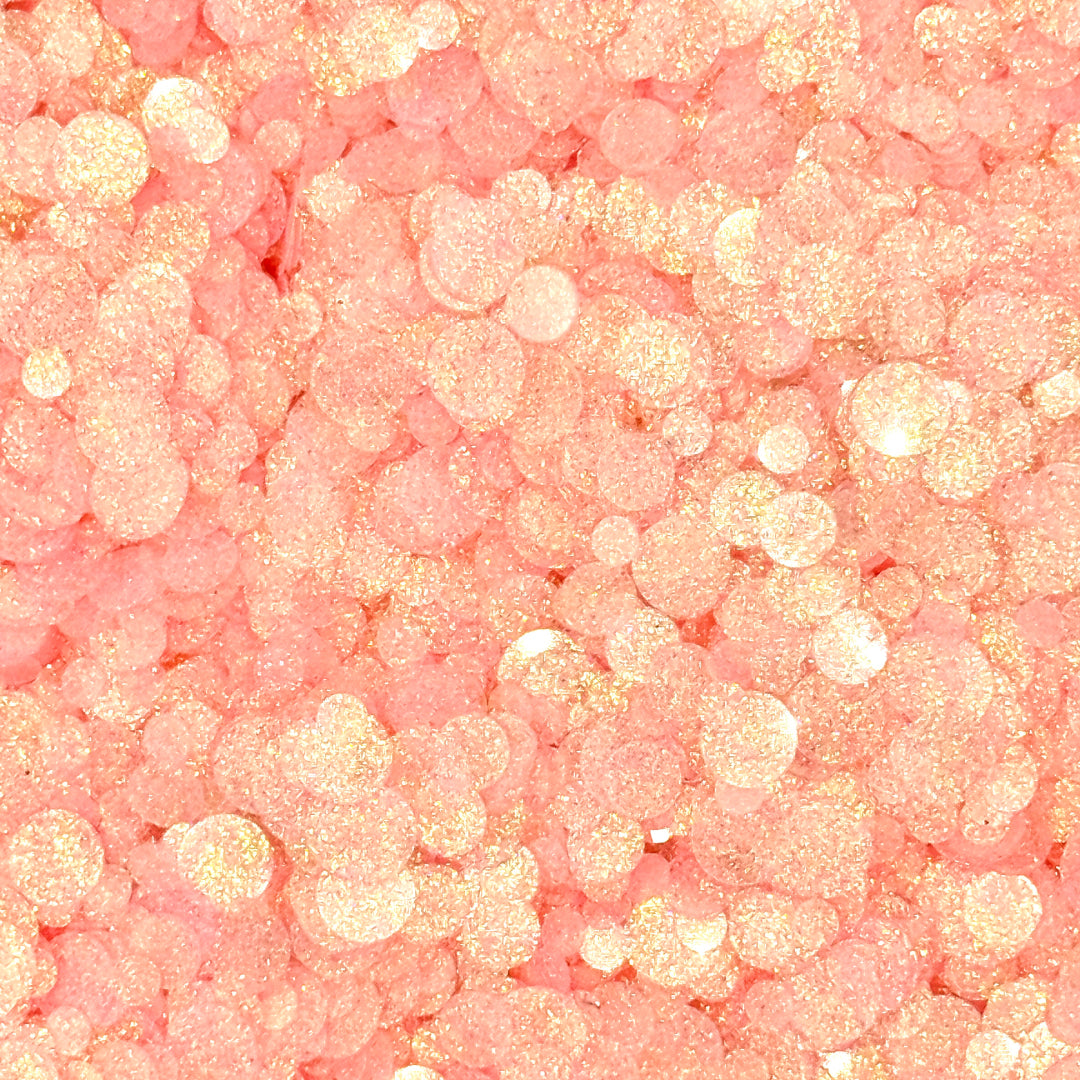 Pink Sparkle Spots Flat Confetti Embellishment Mix– Trinity Stamps