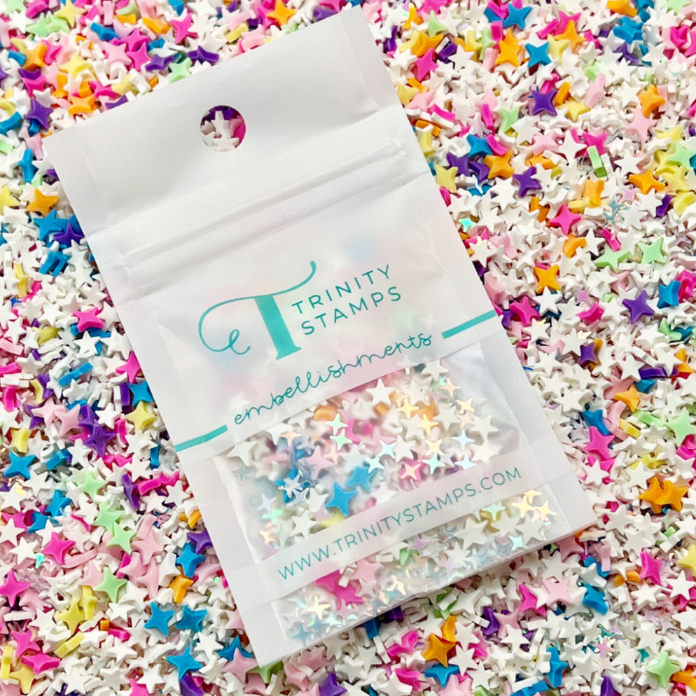 Chibi Sparkle Clay Embellishments– Trinity Stamps