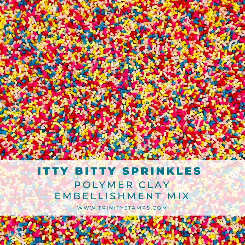 Itty Bitty Sprinkles Clay Embellishments– Trinity Stamps
