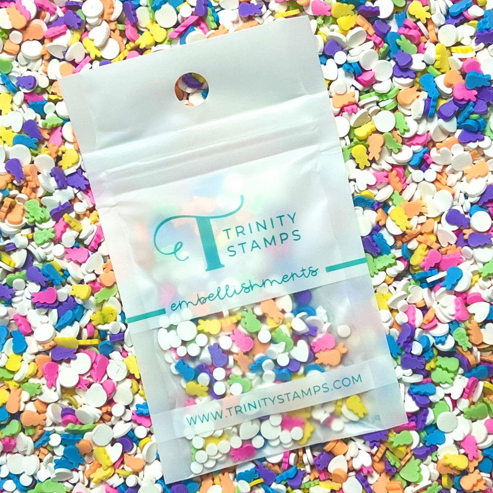 Peep-fetti Clay Embellishments– Trinity Stamps