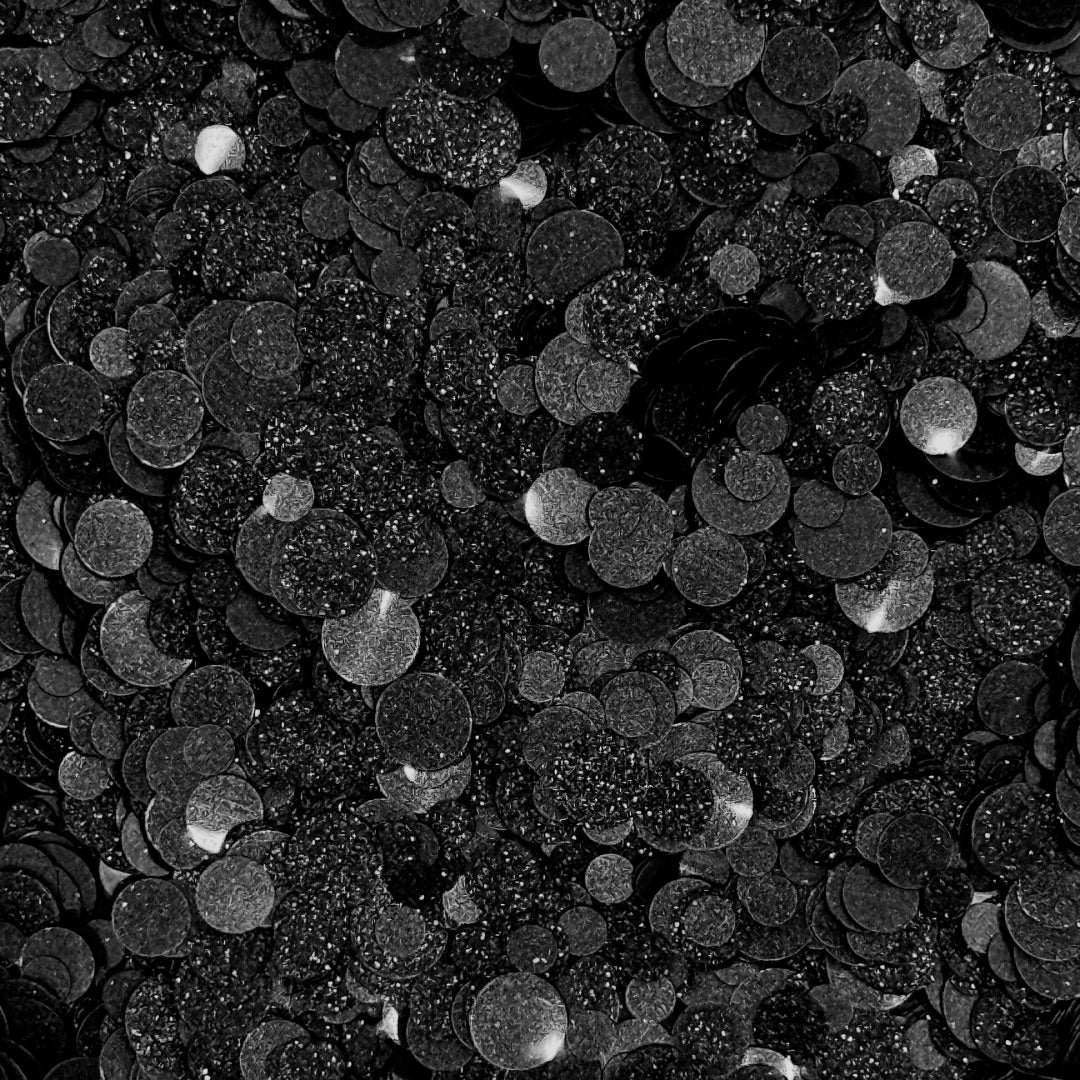 Black Sparkle Spots Confetti Embellishments– Trinity Stamps