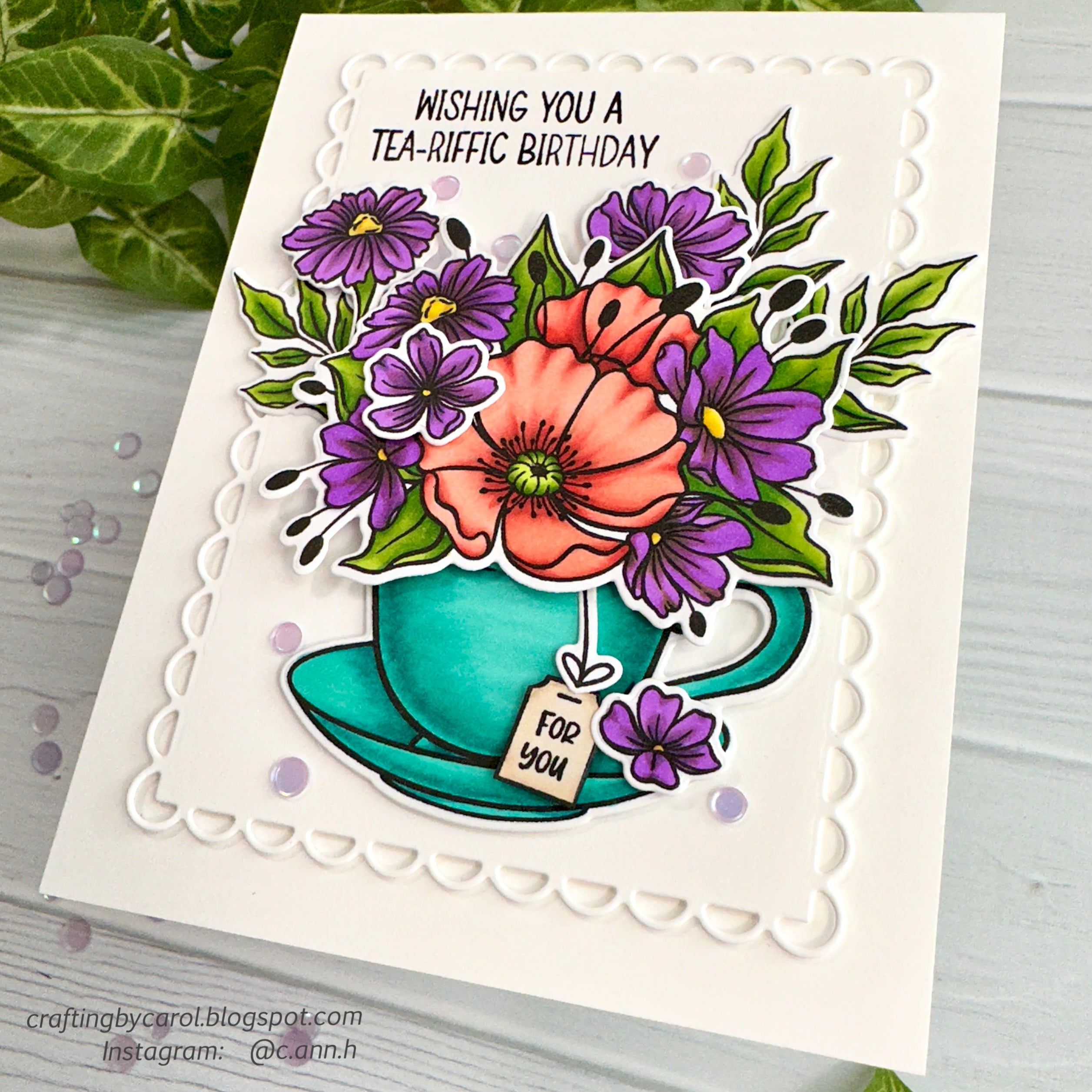 Teacup Blooms - 4x6 Stamp Set– Trinity Stamps