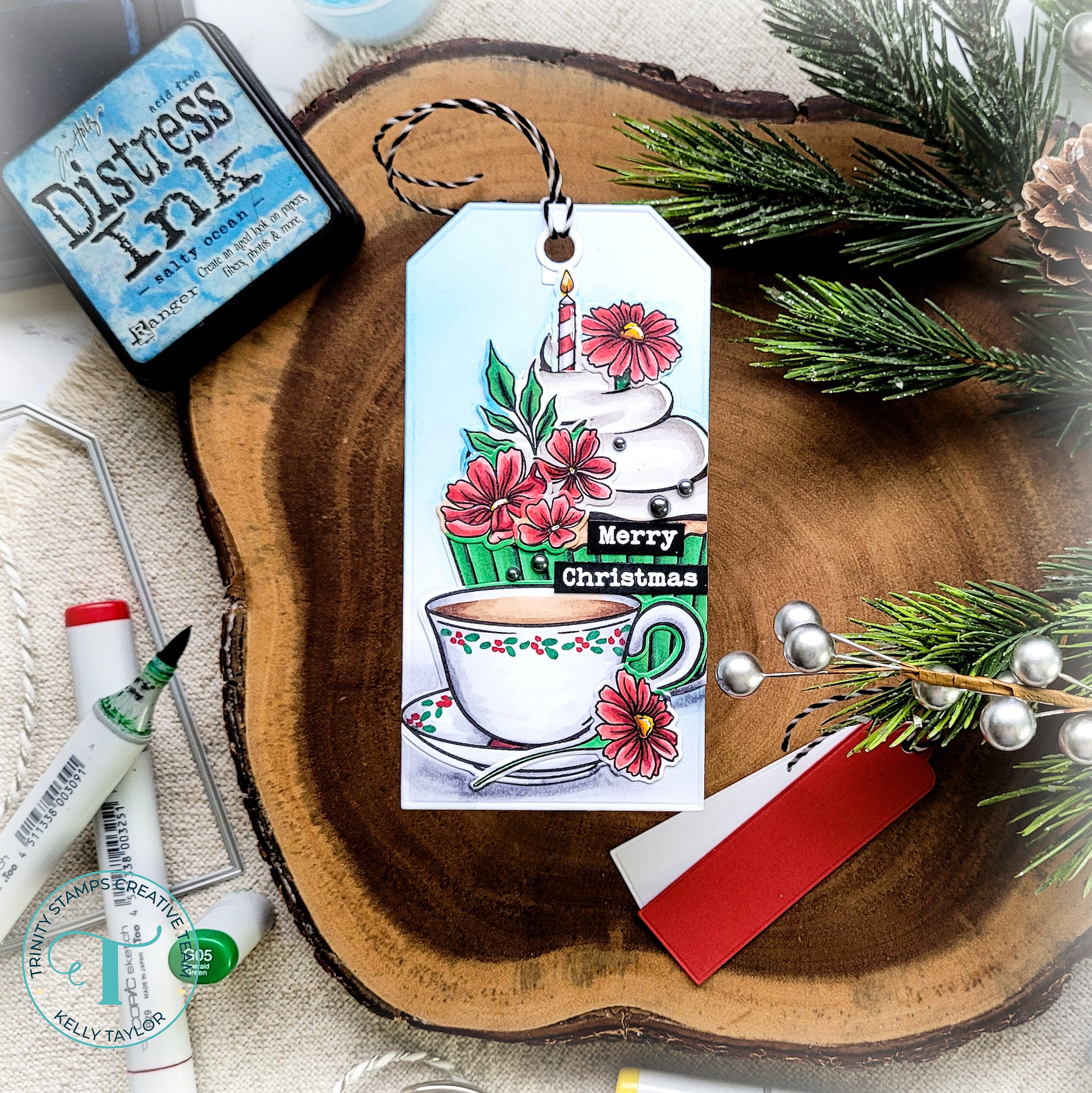 Teacup Blooms - 4x6 Stamp Set– Trinity Stamps