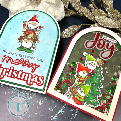 Arch-Shaped A-7 Card with Nesting Arch Layers Die Set– Trinity Stamps