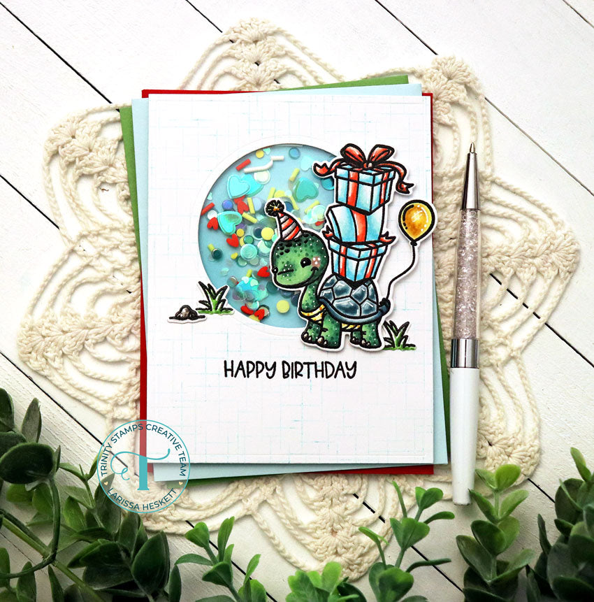 Tardy Turtle - 3x4 Stamp Set– Trinity Stamps
