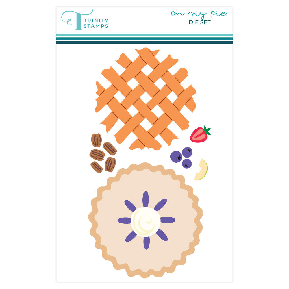 Oh My Pie Die Set - Circle Card Add-On Die Set– Trinity Stamps