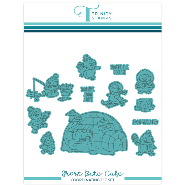 Frost Bite Cafe Coordinating Die Set– Trinity Stamps