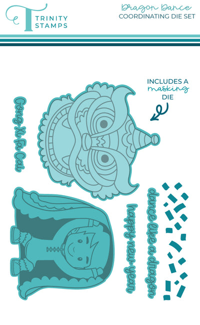 Dragon Dance Coordinating Die Set– Trinity Stamps
