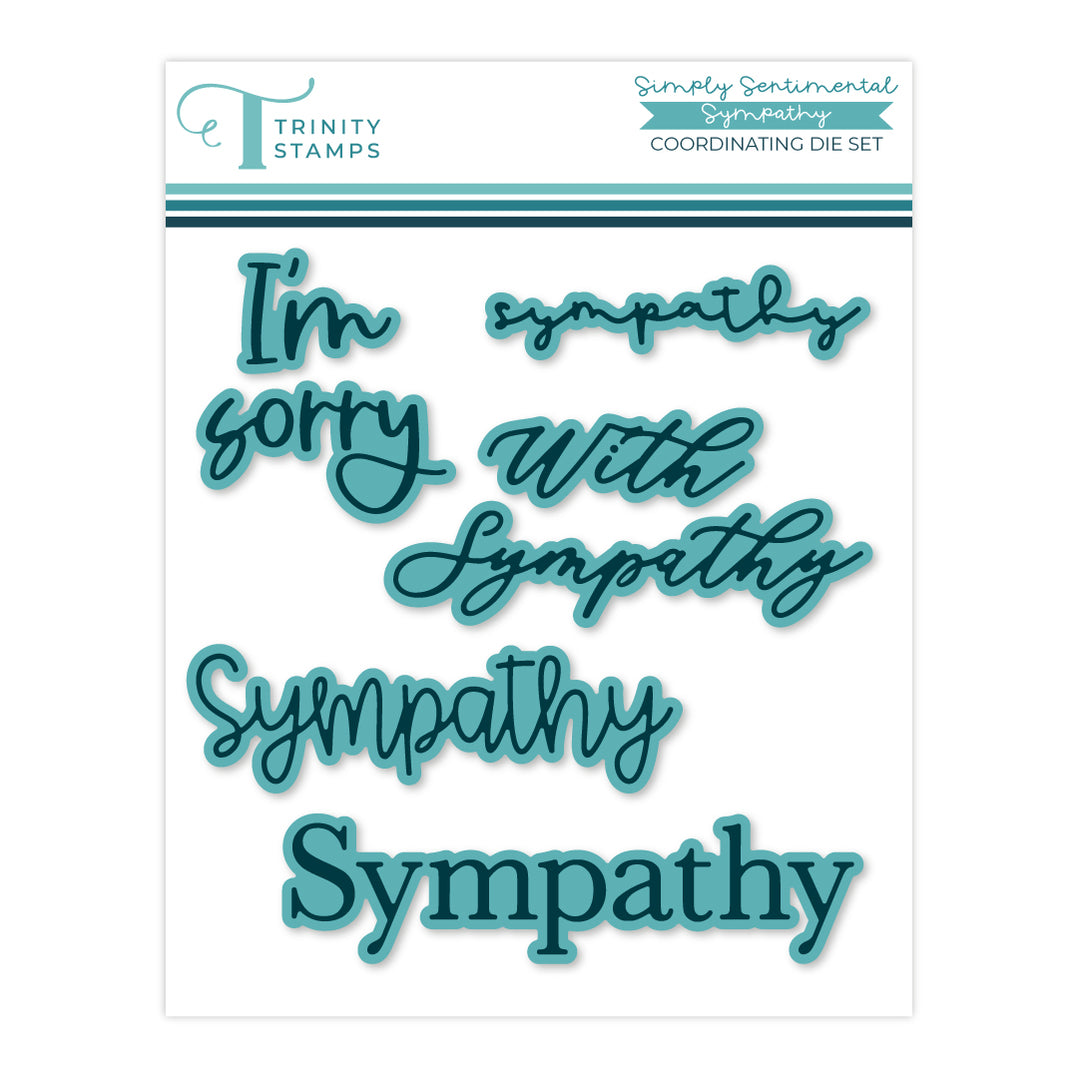 Simply Sentimental - Sympathy Coordinating Die Set– Trinity Stamps