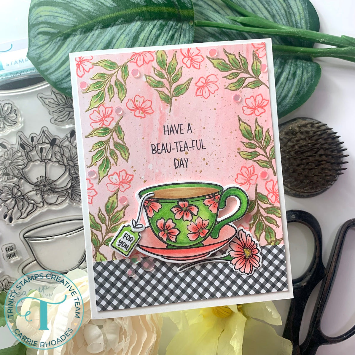 Teacup Blooms - 4x6 Stamp Set– Trinity Stamps