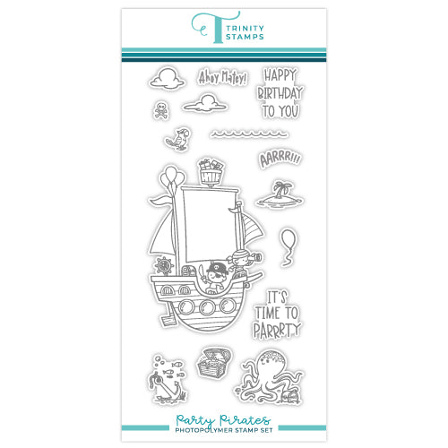 Party Pirates - 4x8 Stamp Set– Trinity Stamps