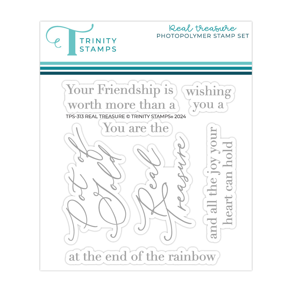 Real Treasure 4x4 Stamp Set– Trinity Stamps