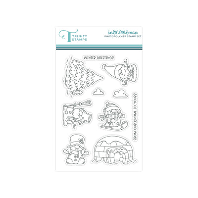 SnGNOMEman 4x6 Stamp Set– Trinity Stamps