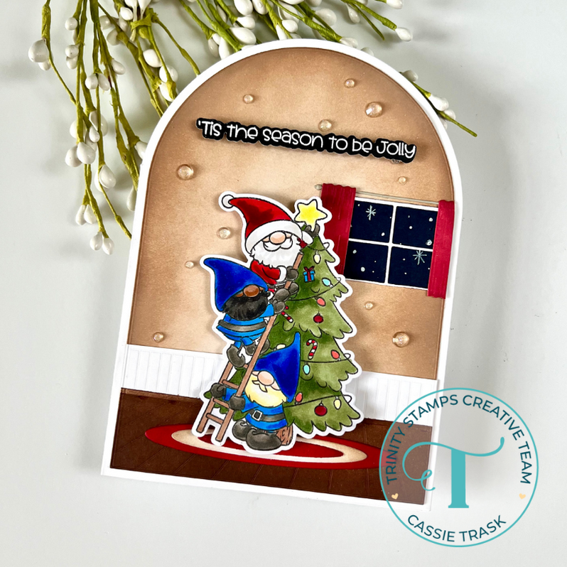 Arch-Shaped A-7 Card with Nesting Arch Layers Die Set– Trinity Stamps