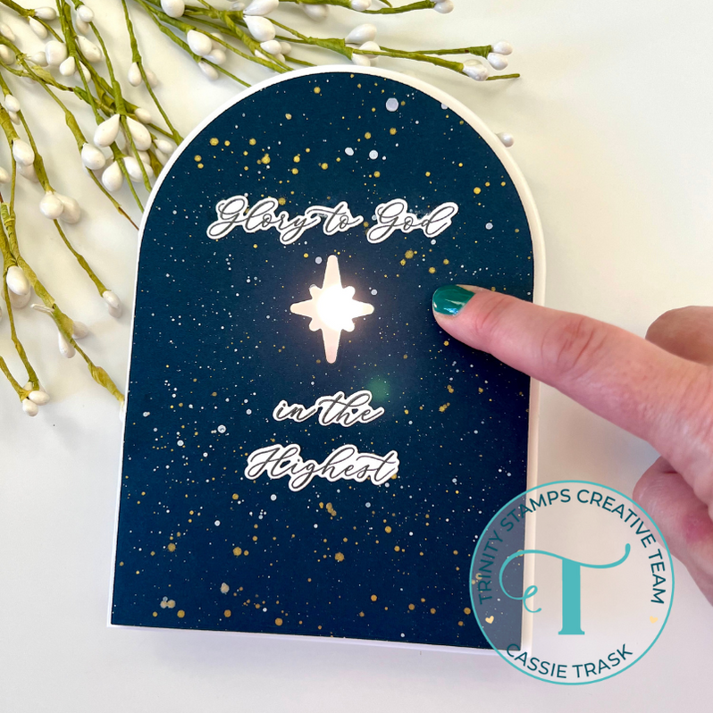 Arch-Shaped A-7 Card with Nesting Arch Layers Die Set– Trinity Stamps