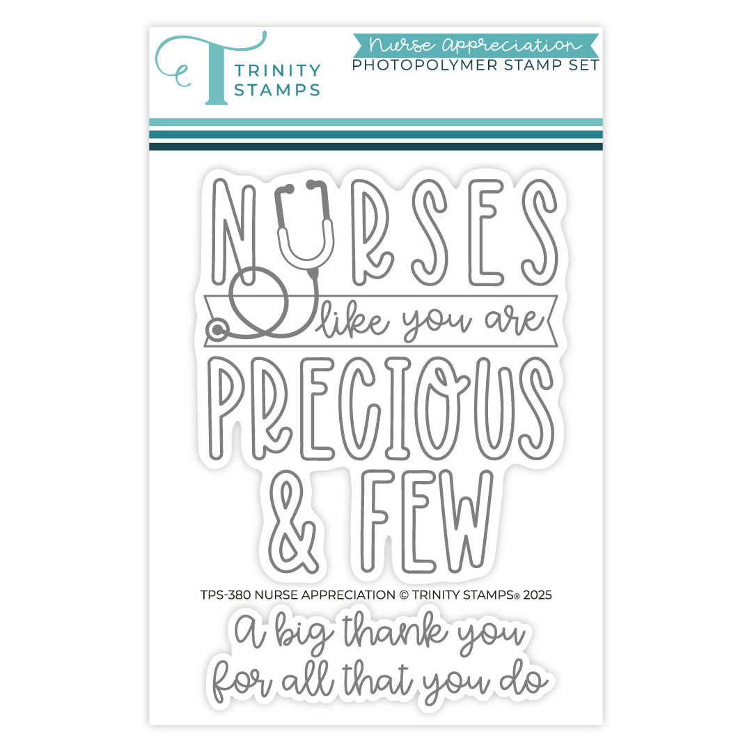 Nurse Appreciation 3x4 Stamp Set– Trinity Stamps