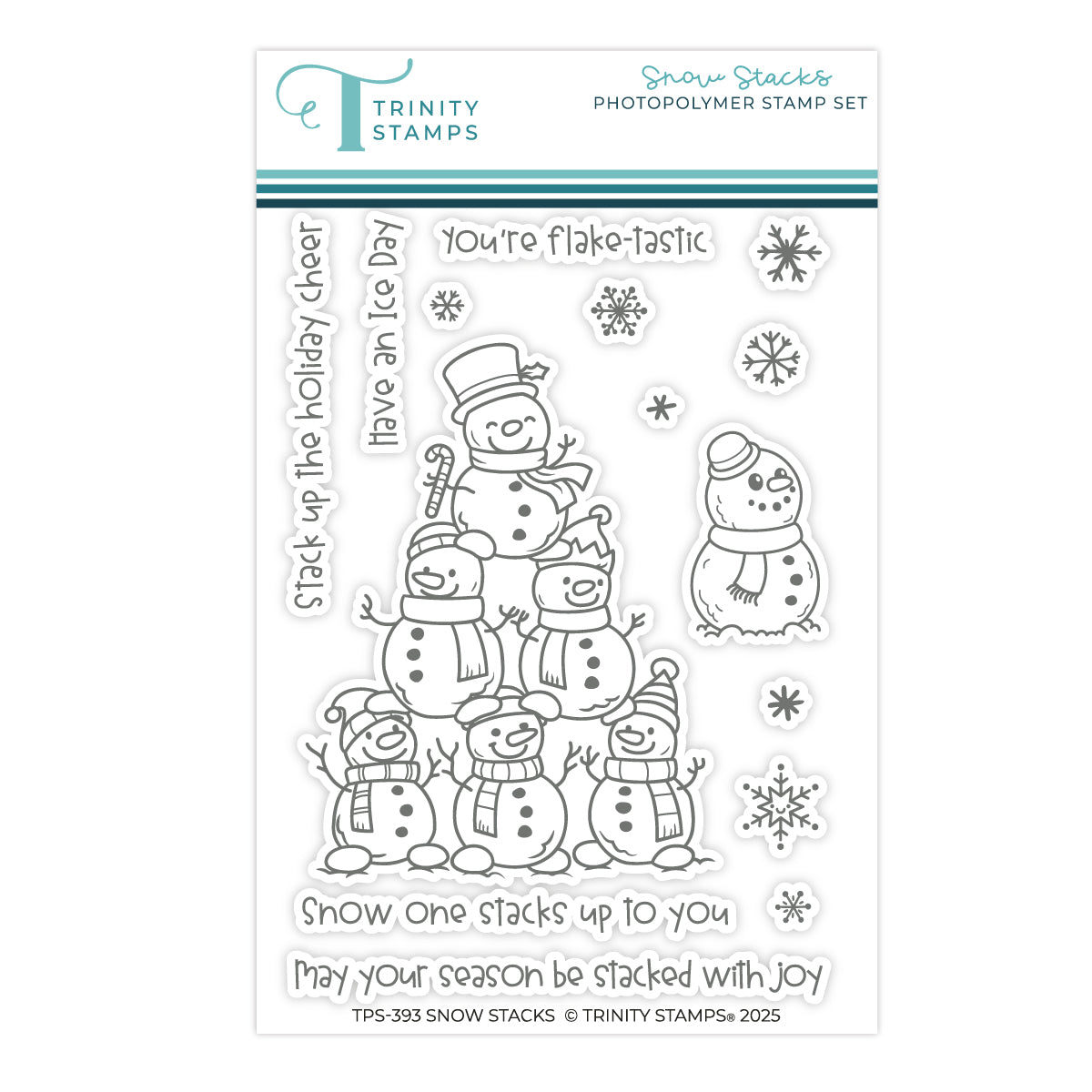Snow Stacks 4x6 Stamp Set– Trinity Stamps