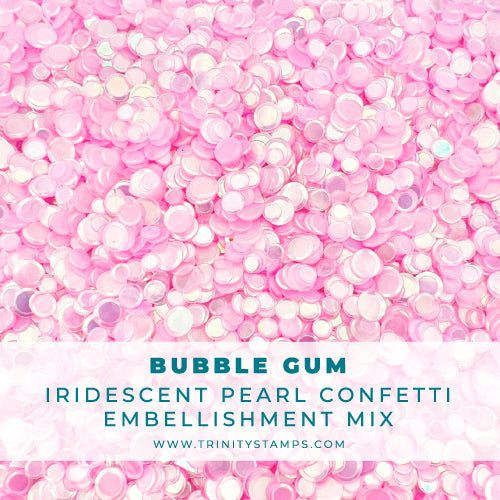 Bubble Gum Confetti Embellishment Mix– Trinity Stamps