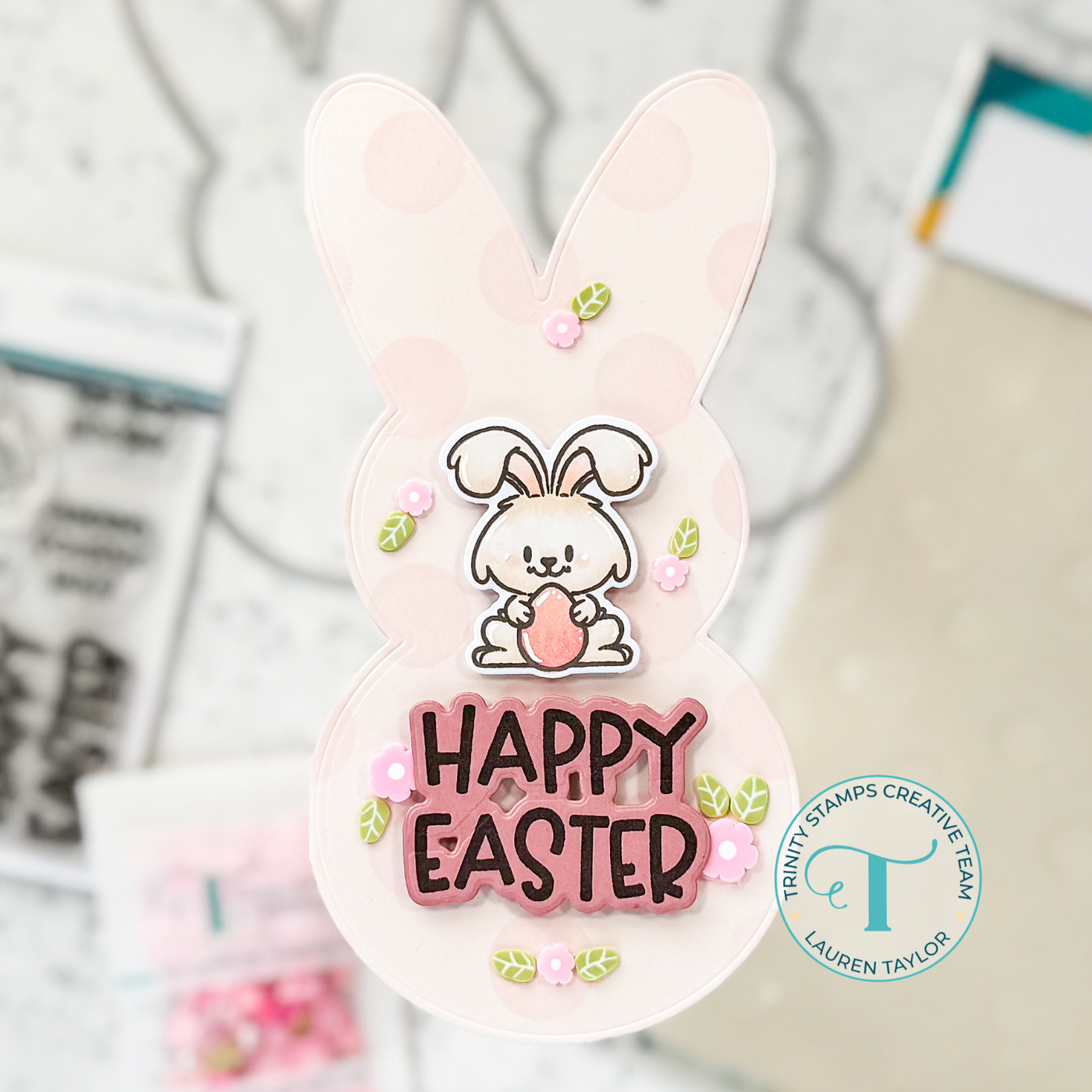 Squishy Bunny-Shaped Card Die Set– Trinity Stamps