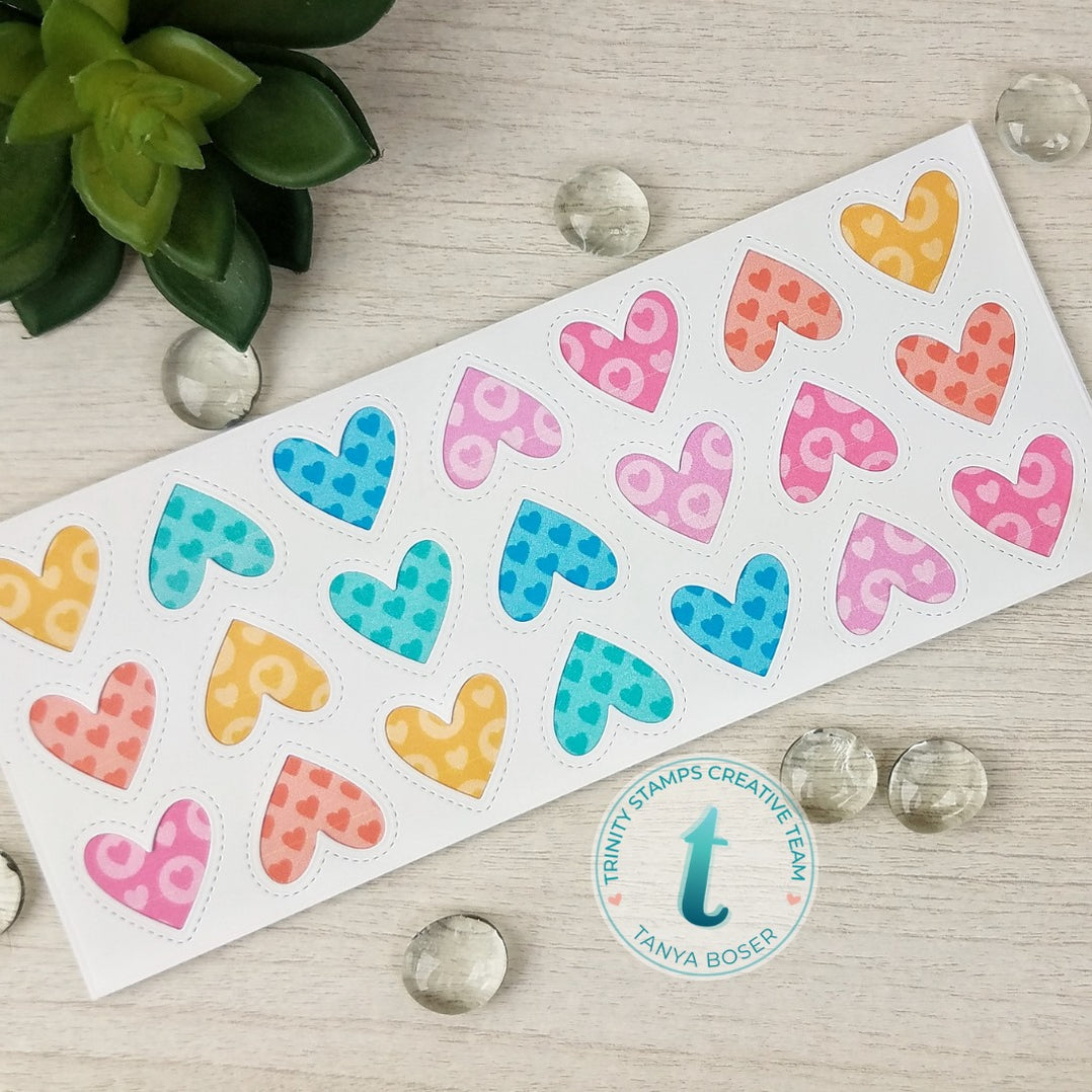 Sweetheart Slimline Panel Die– Trinity Stamps