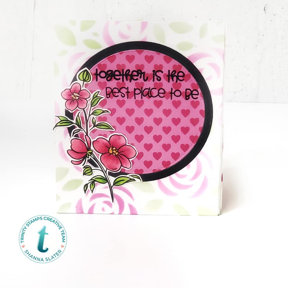 Modern Embossed Edge Circle Stack Die Set– Trinity Stamps