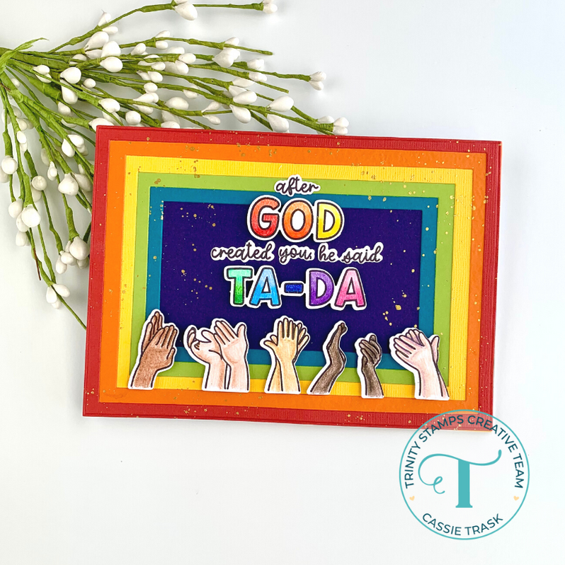 Ta-Da 4x6 Stamp Set– Trinity Stamps