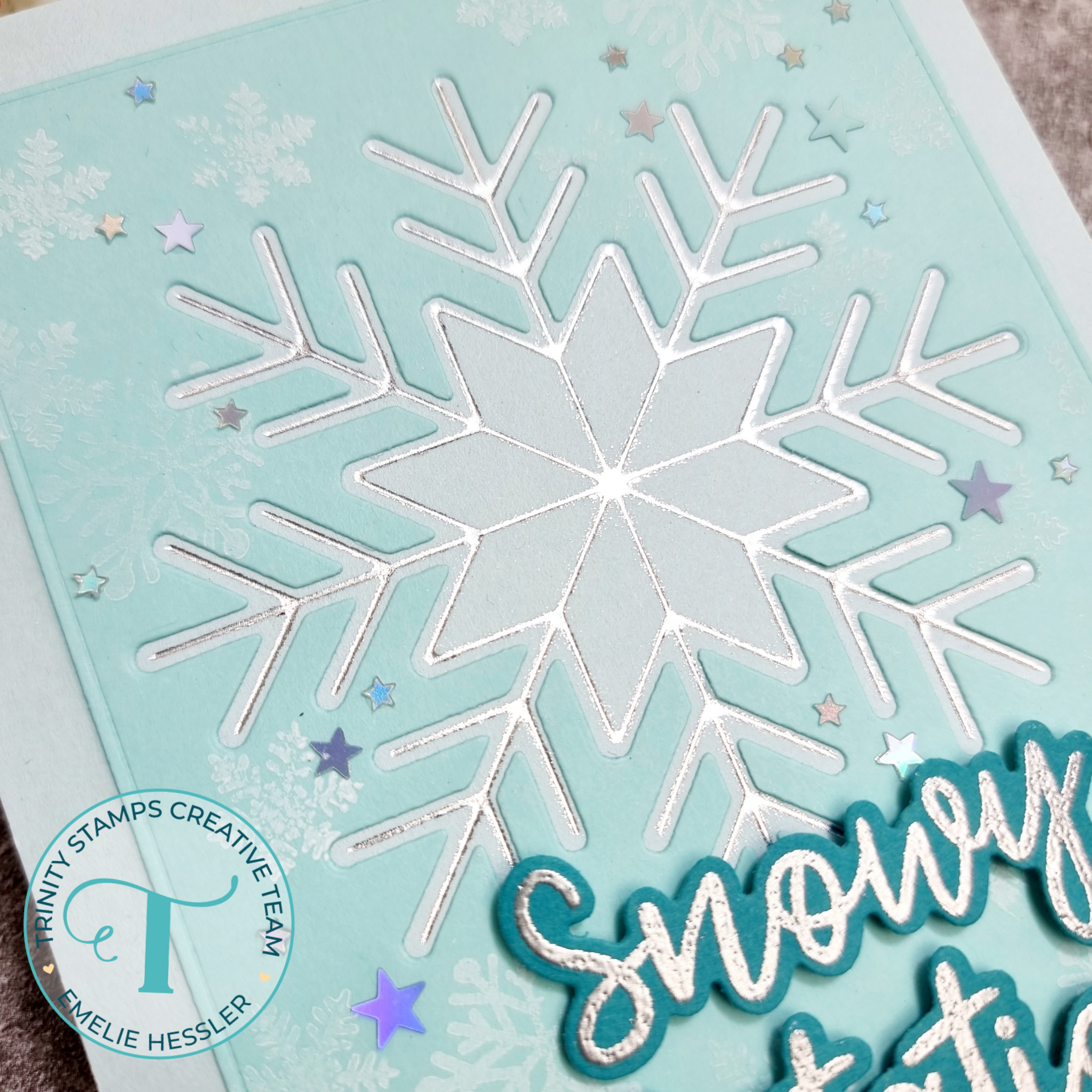 Big Snowflake Cut & Foil Die Set– Trinity Stamps