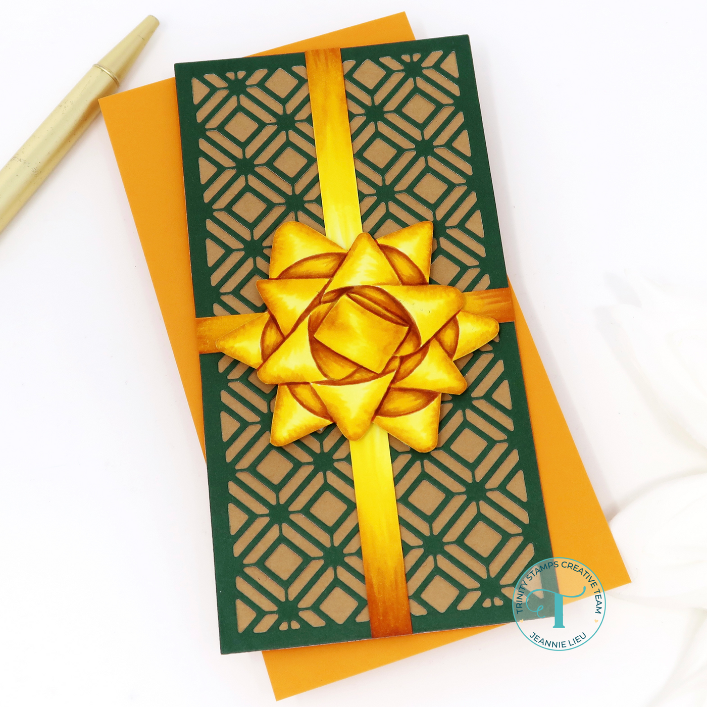 Geometric Cut Out Mini Slimline Panel Die– Trinity Stamps