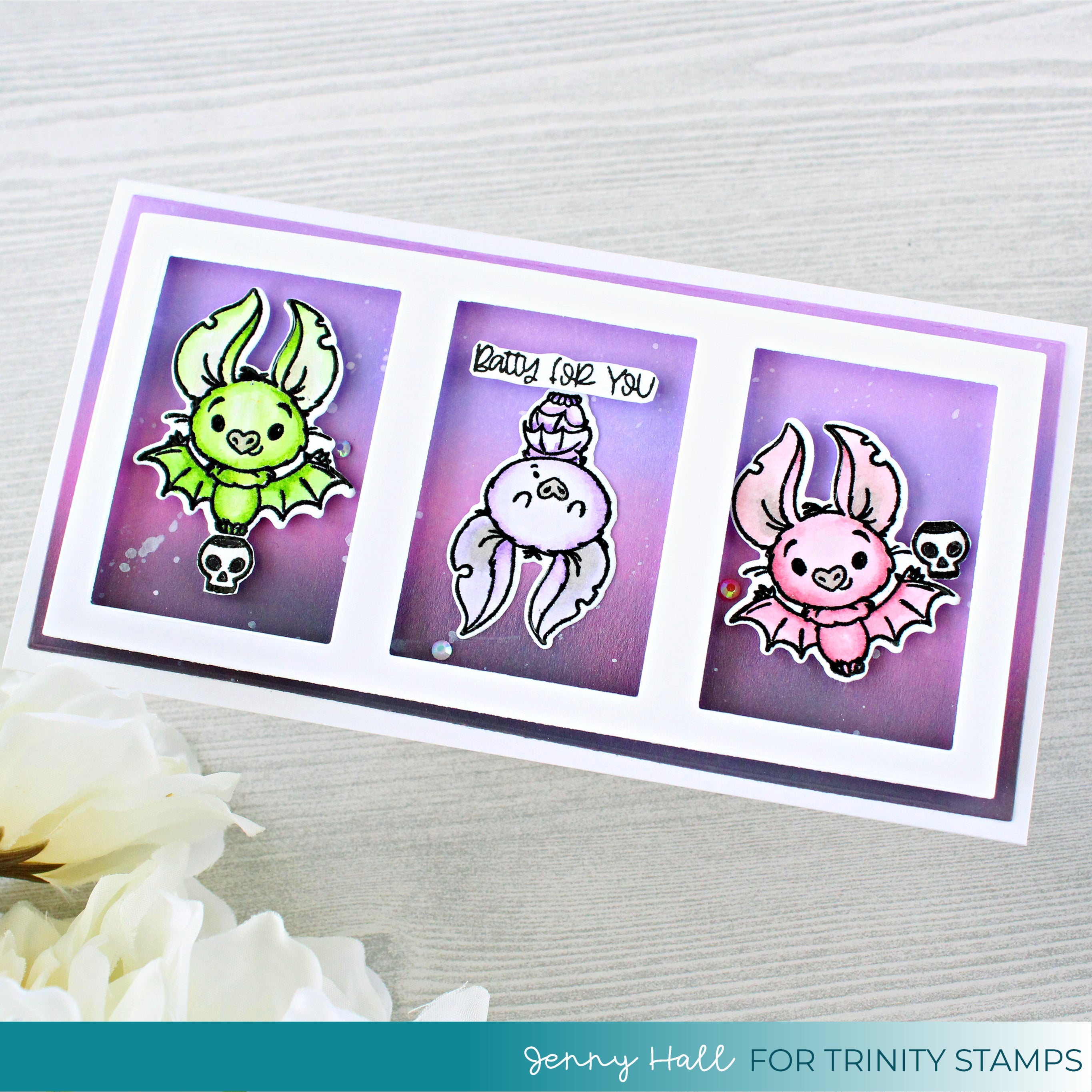 Clean and Simple Mini Slimline Panels Die Set– Trinity Stamps