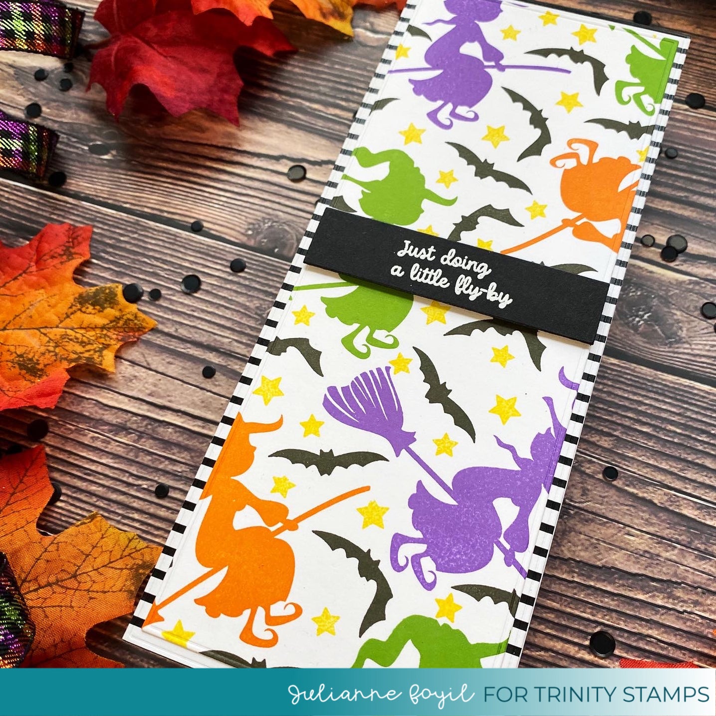 Modern Embossed Slimline Panels Die Set– Trinity Stamps