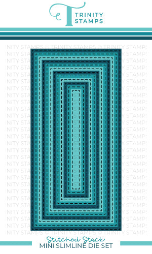 Stitched Layers Stack Mini Slimline Die Set– Trinity Stamps