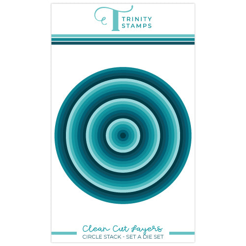 Clean Cut Layers- Circles Set A Die Set– Trinity Stamps