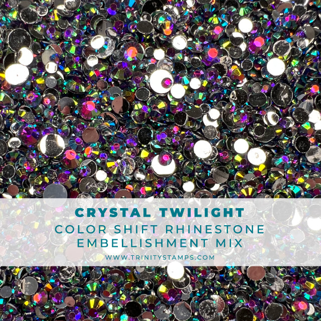 Crystal Twilight Rhinestone Embellishment Mix– Trinity Stamps