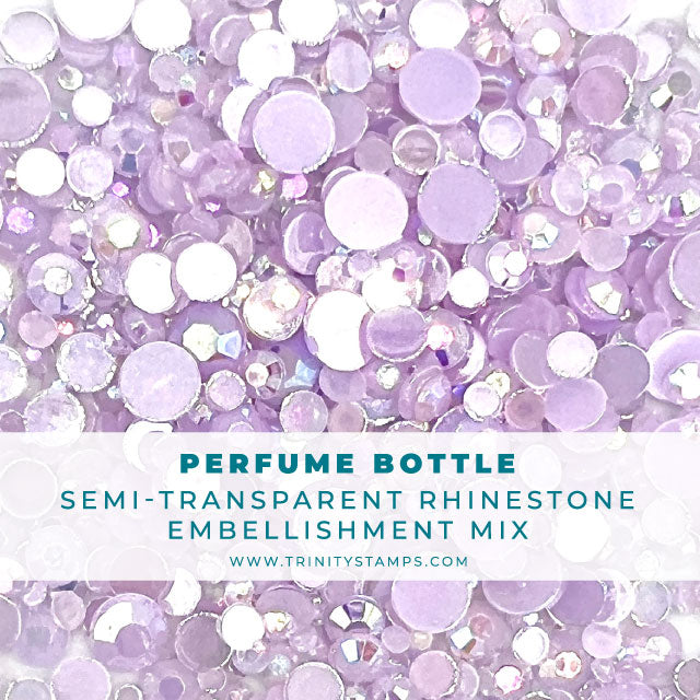 Perfume Bottle - Semi-Opaque Rhinestone Embellishment Mix– Trinity Stamps