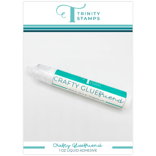 Crafty Gluefriend - 1oz liquid adhesive– Trinity Stamps