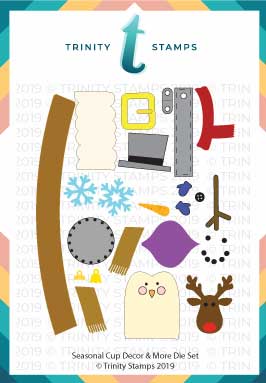 Seasonal (Mini) Cup Decor & More Die Set– Trinity Stamps