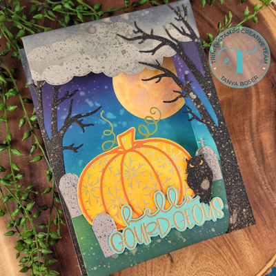 Spooky Scene Builder Slimline Die Set– Trinity Stamps