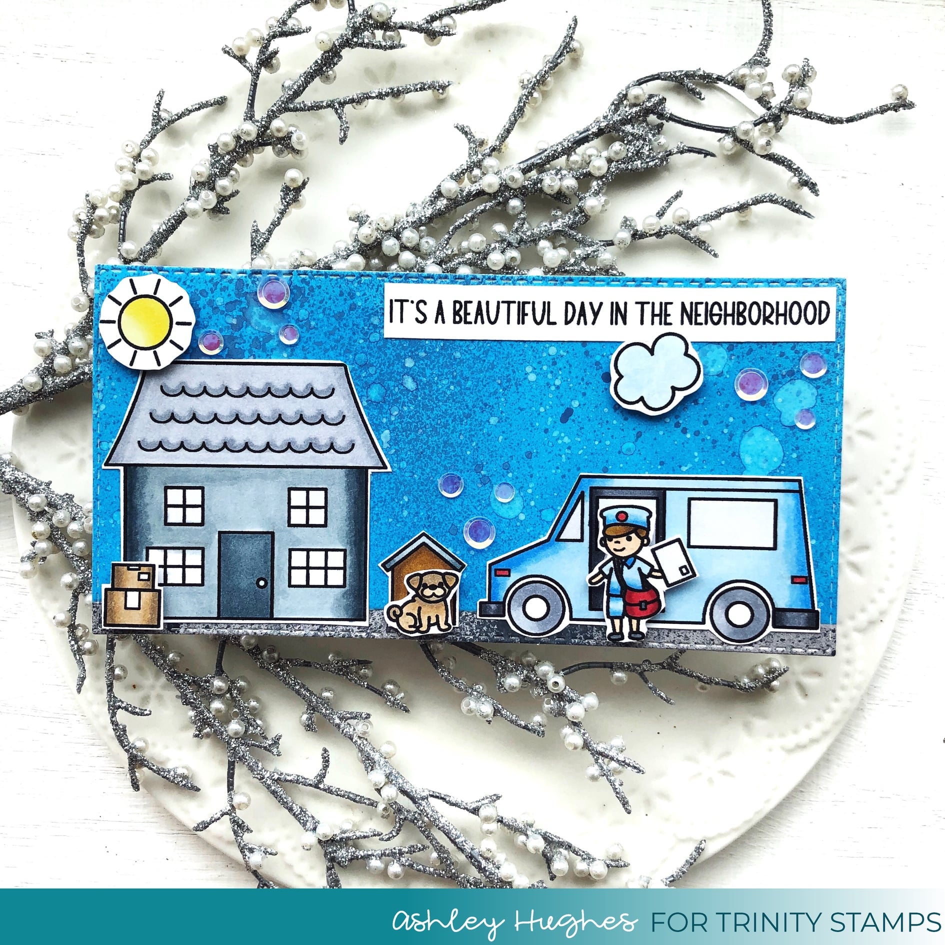 Stitched Layers Stack Mini Slimline Die Set– Trinity Stamps