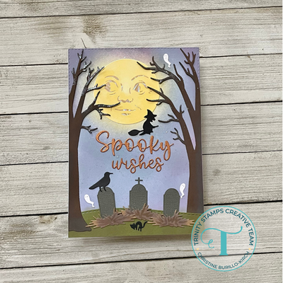 Spooky Scene Builder Slimline Die Set– Trinity Stamps